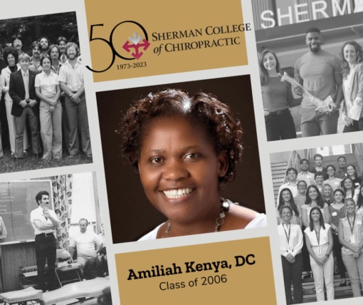 Alumni of the Week: Amiliah Kenya - Sherman College of Chiropractic
